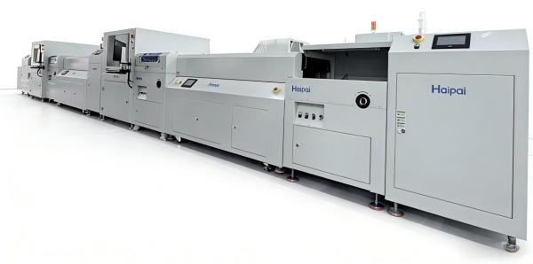 Quality Automatic Conformal Coating System Space Saving Vertical Return Double Sided for sale
