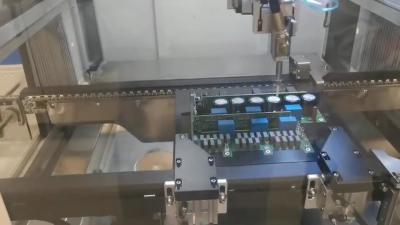China Five Axis Online Dispensing Machine High Precision U/R Rotary RTV Dispensing for sale