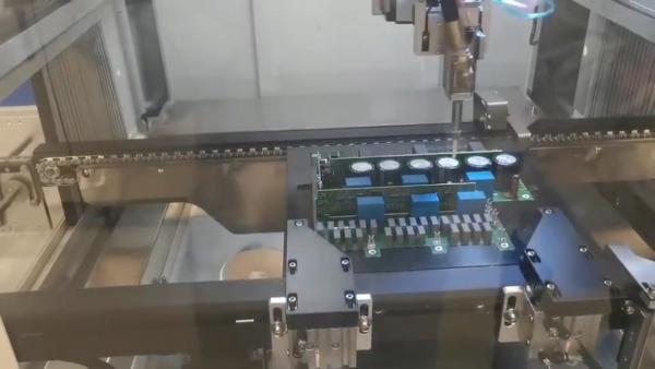 Quality Five Axis Online Dispensing Machine High Precision U/R Rotary RTV Dispensing for sale