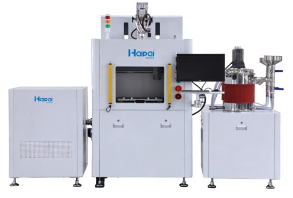 Quality 200Pa Ultimate Vacuum Online Glue Potting Machine Bubble Free HP-VP450 for sale