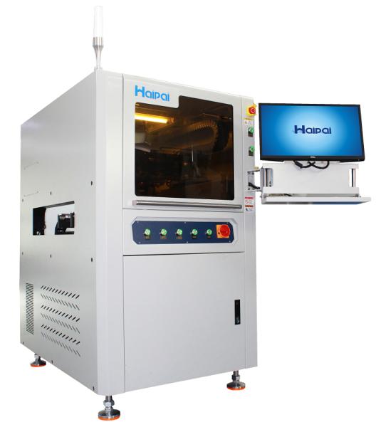Quality HP-D30 High Speed Piezoelectric Jet Dispensing Machine Underfill Red Glue Dispensing for sale