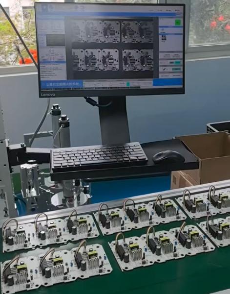 Quality HP-M50-D 2kW Visual Following Dispensing Machine With 5 Axis Independent Control for sale