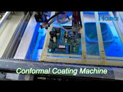 hp-730 high precision conformal coating equipment for electronics manufacturing industry