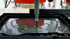 Offline Normal Pressure Potting Machine for Outdoor Touchscreen Products