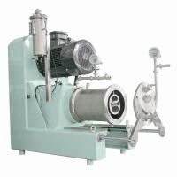 China Horizontal Pearl Mill Machine Zircon Bead Precision Grinding 15L 20L Wet Grinding for sale