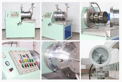 China Turbine Chemical Nano Bead Mill Machine Wet Grinding Nano Grinder Machine for sale