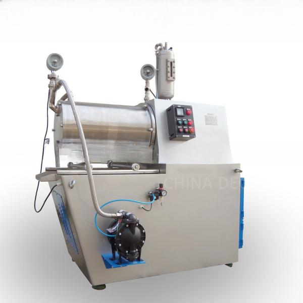 Quality 50L Horizontal Bead Mill For Printing Ink , Disc Sand Mill For Paint for sale