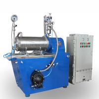 China 20L Ceramic Horizontal Bead Mill Nano Grinding Machine 22kW Disc Grinder CE for sale