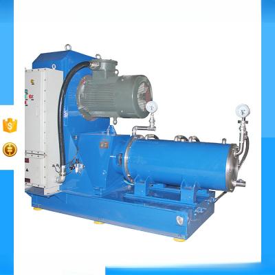 China 100L Large Flow Zirconium Beads Nanometer Horizontal Bead Mill For Pigment for sale