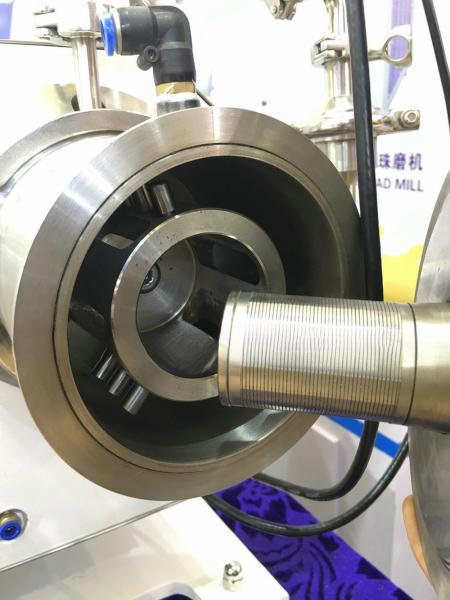 Quality 0.6L Pin Type Bead Mill For Zircon / Zirconia / Zirconium Bead Grinder for sale