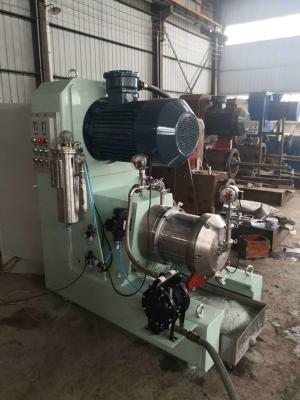 China 100 Liters Wet Mill Grinder Horizontal Bead Mill For Particle Size Reduce for sale