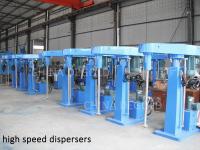 China DEGOLD FS Series High Speed Dispersion Machine with Hydraulic Lifting - 5.5kW to 75kW Power Range, 1200-1600mm Shaft Height for sale