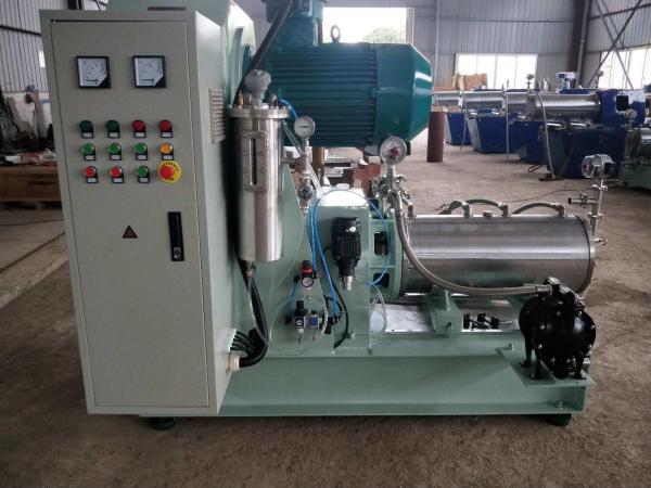 Quality 10 Liters Pin Type Bead Mill Wet Grinding Machine for Chemical for sale