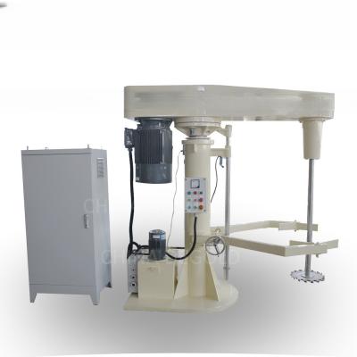 China 75kw High Speed Disperser For Paint Ink Pigment Hydraulic Dispersing Shaft Lifting Way for sale