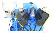 China 46mm Single Screw Kneader Powder Coating Extruder Machine | 50-100 kg/h Output | 500 RPM Speed for sale