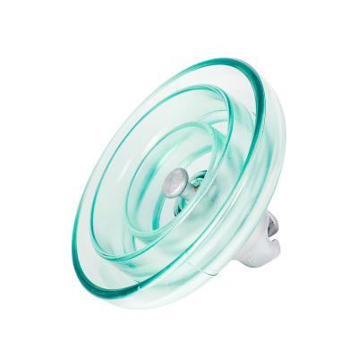China U100BLP Custom Powerline Insulators Professional Electrical Glass Insulator For Coastal Transmission Lines for sale
