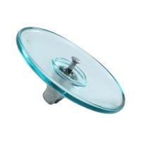 Quality Open Air Glass Pole Insulators Reliable Outdoor Transmission Line Insulators for sale