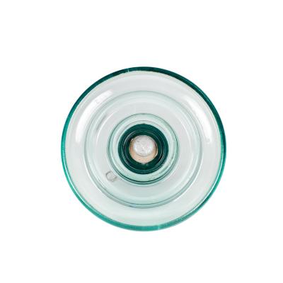 China Reliable Power Line Glass Insulator Strong Blue Glass Insulator For High Pollution Coastal Areas for sale