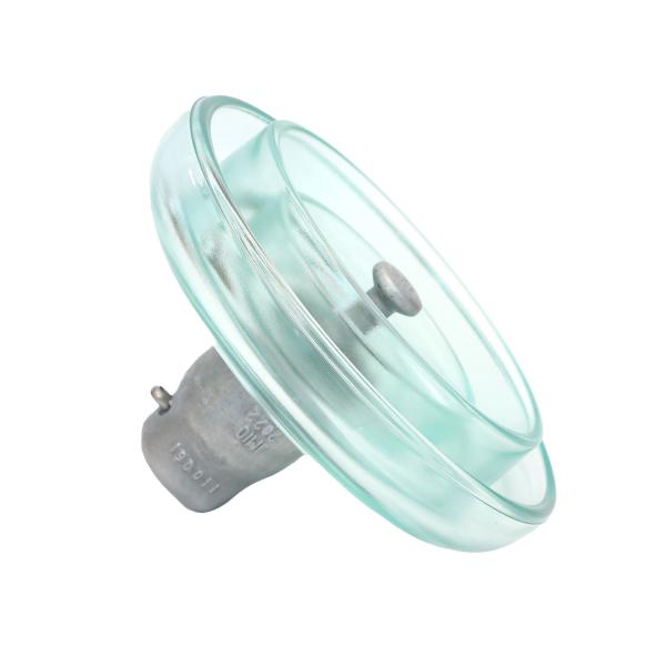 Quality Anti Pollution Fog Type Power Transmission Insulator Glass Electric Line Insulators For Coastal for sale