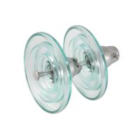 Quality High Voltage Electrical Glass Insulator For Heavy Loads Preventing Conductor for sale