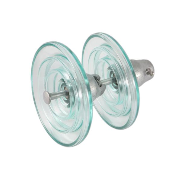 Quality High Voltage Electrical Glass Insulator For Heavy Loads Preventing Conductor Breakage for sale