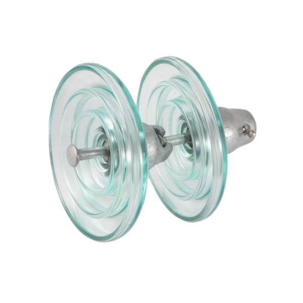 Quality Heavy Duty Cap And Pin Glass Insulator For High Voltage Power Grid Projects for sale