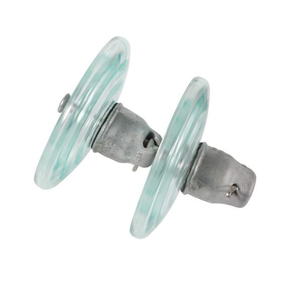Quality 140kV Electric Pole Glass Insulators ANSI Standards For Modern Power Systems for sale