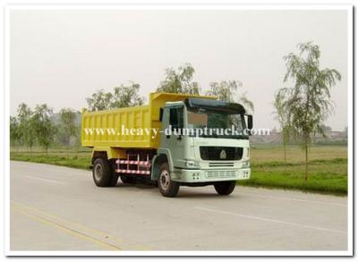 Cina cabina bianca della cabina della traversina dell'autocarro con cassone ribaltabile di 4x2 Sinotruk HOWO 290hp uno per trasporto della sabbia in vendita