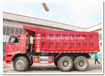 Cina Scarico di estrazione mineraria di Sinotruk HOWO/camion speciale 371hp del ribaltatore con il cilindro di sollevamento anteriore in vendita
