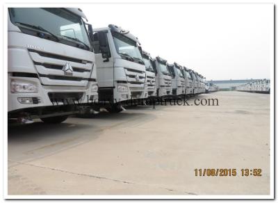 Cina autocarro con cassone ribaltabile 8x4 con il motore 371HP, autocarro con cassone ribaltabile dell'asse del quadrato per il carico di norma della strada principale in vendita