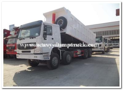 Cina tipo di azionamento della mano sinistra del camion di 371Hp Sinotruck HOWO 8X4 con il corpo 30 CBM del carico in vendita