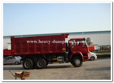 Cina Serbatoio di combustibile 300L dell'autocarro con cassone ribaltabile di HOWO 266hp/autocarro a cassone con il volume del contenitore di carico 16.5m3 in vendita