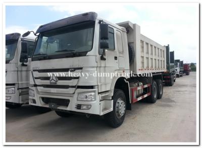 China HOWO 6x4 20T EURO II / III Heavy Duty Dump Truck white color for highway standard load with warranty for sale