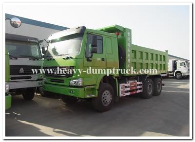 Cina HOWO 336 cavalli vapore di nuovo di circostanza tipo autocarro con cassone ribaltabile del combustibile diesel con il ribaltatore pesante d'acciaio Q345 in vendita