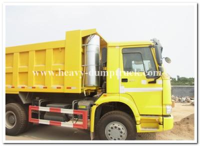 Cina 28 tonnellate del sinotruk di howo 6x4 3 assi degli autocarri con cassone ribaltabile/dell'autocarro con cassone ribaltabile di spessori 8mm o 12mm del fondo in vendita