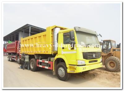 Cina Autocarro con cassone ribaltabile cinese della miniera di HOWO forte 336hp 6x4/8x4 con il corpo d'acciaio del carico Q345 in vendita