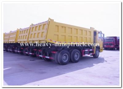 Cina Scarico di estrazione mineraria di HOWO 6x4/autocarro a cassone 30tons con acciaio Q345 e negazione a terra in vendita