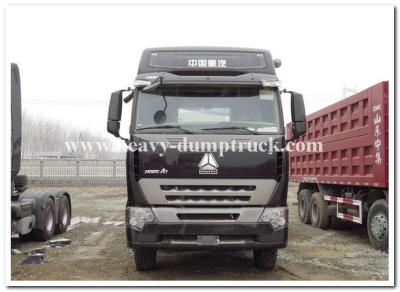 Cina Colore nero del camion/motore primo del trattore dell'euro 3 di serie 6x4 di SINOTRUK HOWOA7 in vendita