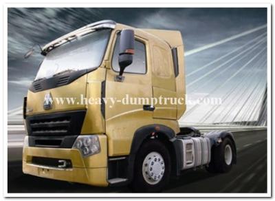 Cina Howo camion basso staccabile del trattore del rimorchio del letto del mini collo d'oca 4x2 o 6X4 di A7 nel nero in vendita