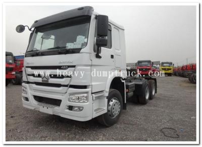 Cina Camion del motore primo dell'euro 3 di Sinotruk Howo 6x4 con una traversina con la cabina del condizionatore d'aria in vendita