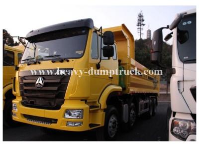 Cina Ribaltatore resistente GIALLO di HOHAN con l'azionamento 266HP del trasporto 6x4 del acciaio al carbonio di Fortfield in vendita