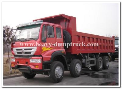Cina 50 tonnellate di SINOTRUK SWZ 8X4 di caricamento resistente dell'autocarro a cassone con l'euro potente 2/3 del motore in vendita