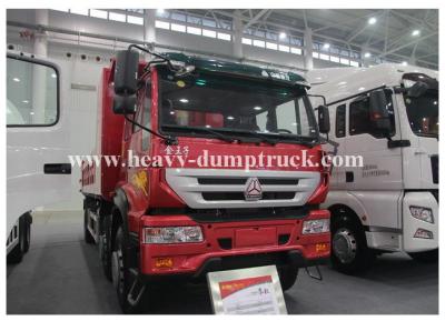 Cina Colore rosso dorato 266hp/336hp dell'autocarro con cassone ribaltabile di principe 6x4 di Sinotruk con capacità di carico 15cbm in vendita