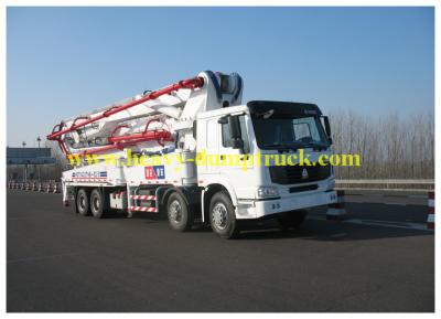 中国 CCC/セリウムの具体的なポンプ車 37m は 125m3/h の具体的なポンプ トレーラーを出力しました 販売のため
