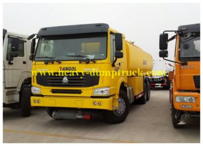 Cina autocisterna del combustibile di CBM dell'autocisterna 20 dell'olio di 290hp HOWO con la guida a destra del telaio dell'azionamento 6x4 facoltativa in vendita