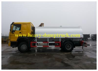 Cina 290 cavalli vapore di trasporto dell'olio trasportano il colore su autocarro di giallo di 6X4 20000L Senegal in vendita