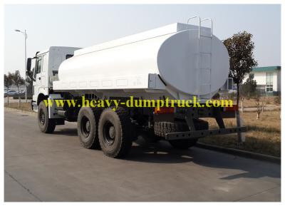 Cina Azionamento 6x4 251hp - 350hp del carro armato dei camion 19m3 del trasporto dell'olio bianco tecnico in vendita