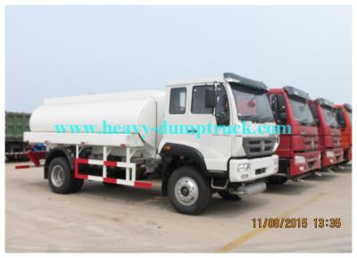 Cina volume bianco del carro armato del camion 15000L dell'autocisterna dell'acqua dell'EURO III dei serbatoi di combustibile del camion 4x2 in vendita