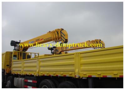 China Lorry Mounted Crane 6 wheels tadano 336 hp with XCMG crane ISO / CCC / BV for sale