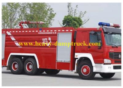 China Water and foam Fire Fighting Trucks With dry powder Aerial ladder for sale